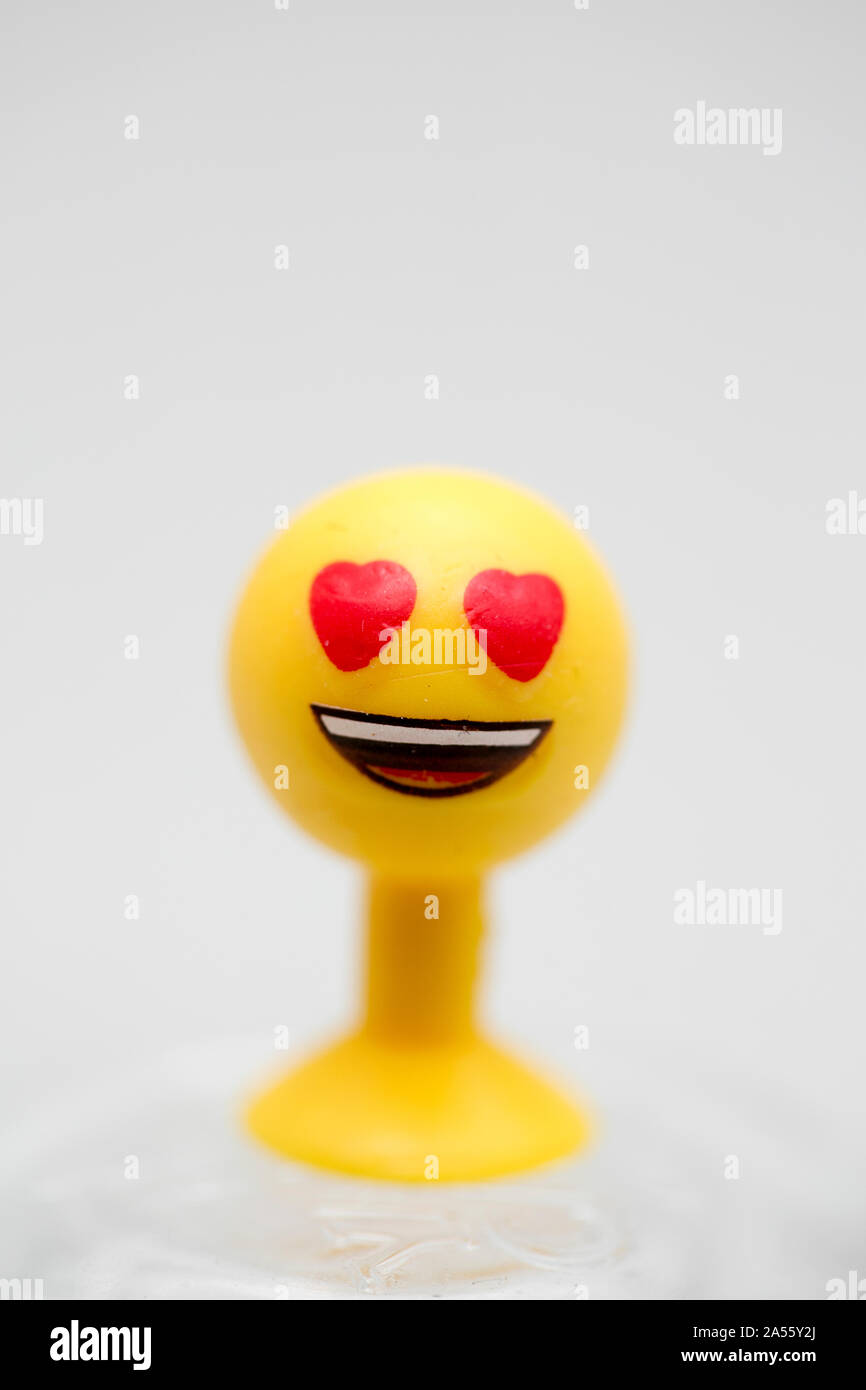 Love smiling face with heart shaped eyes background fifty megapixels ...