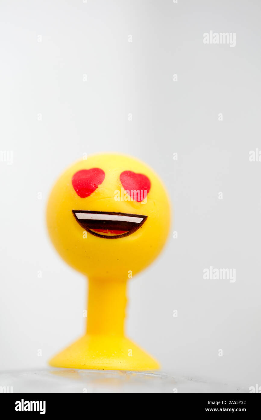 Love smiling face with heart shaped eyes background fifty megapixels ...