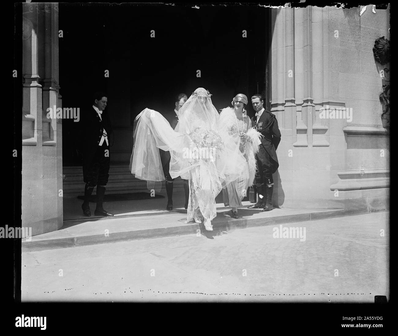 Vanderbilt-Cecil Wedding, [Biltmore, North Carolina] Stock Photo - Alamy