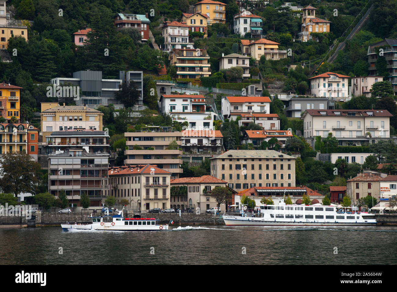 Como, Lombardy Italy Sept 2019 Como is a city and comune in Lombardy ...