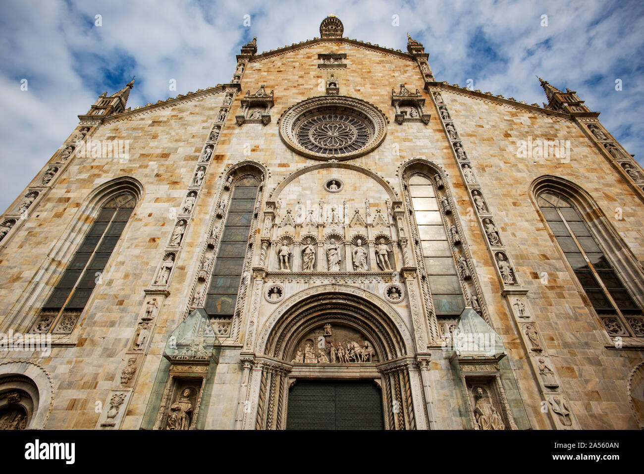 Como, Lombardy Italy Sept 2019 Como Duomo or Cathedral 14th cent. Como ...