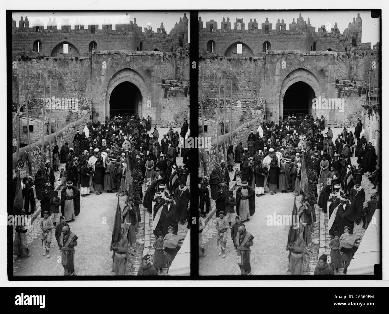 Various types, etc. Mohammedan [i.e., Muslim] funeral Stock Photo - Alamy