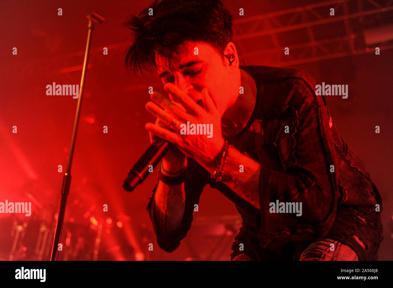 GARY NUMAN, Performing on stage at Sheffield Academy 02 , UK , 11.10. ...