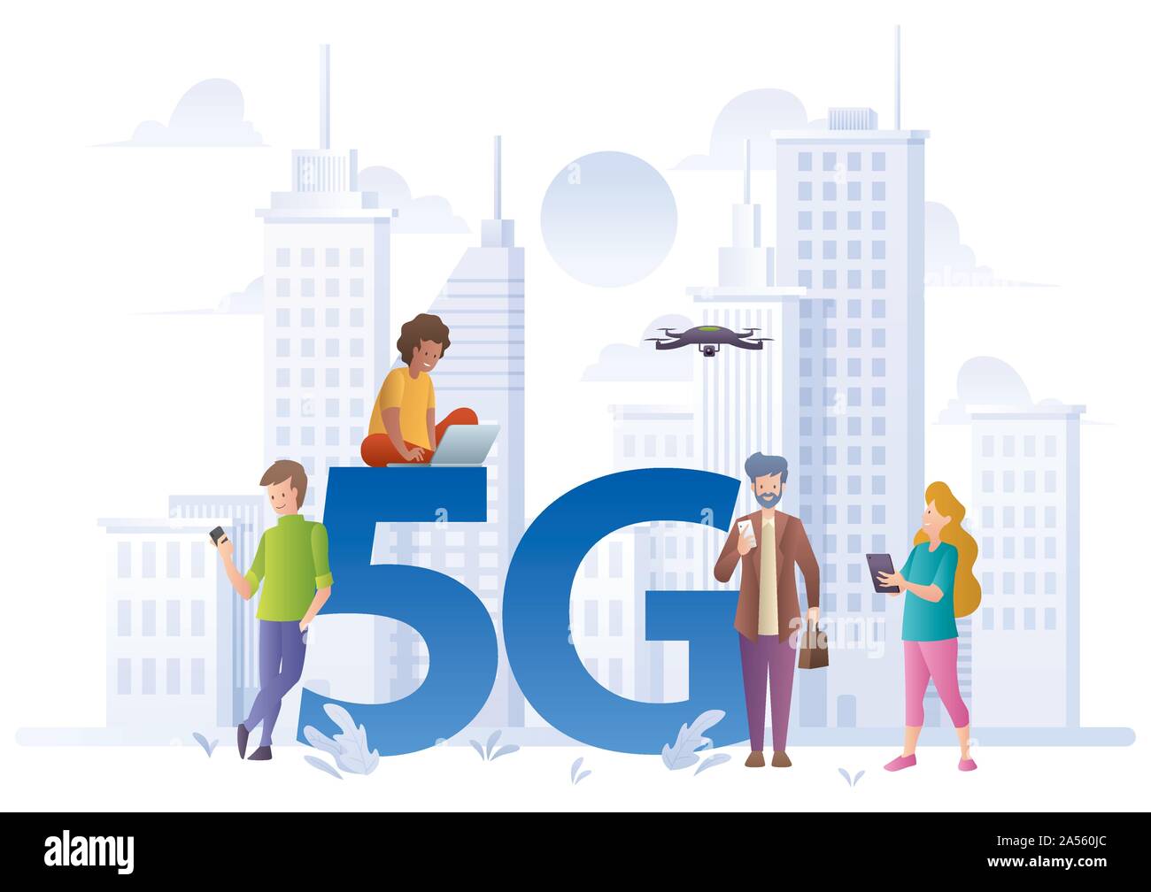 Developer wireless Stock Vector Images - Alamy