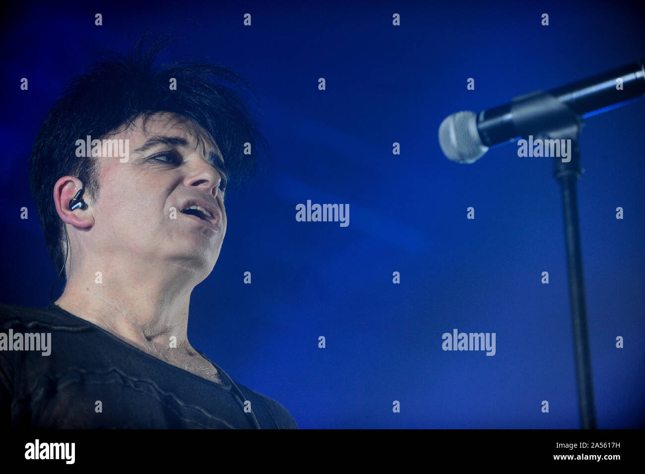 GARY NUMAN, Performing on stage at Sheffield Academy 02 , UK , 11.10. ...