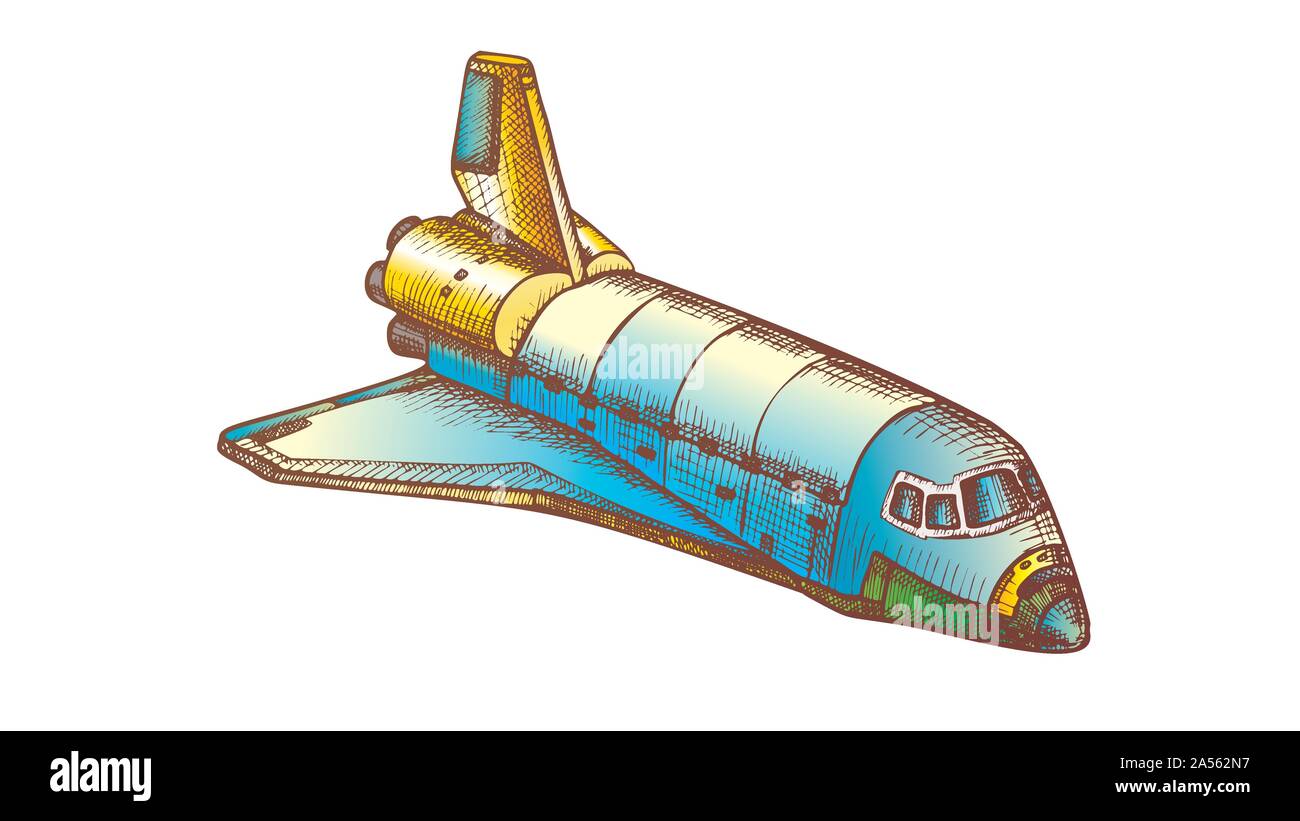 Atlantis Space Shuttle Coloring