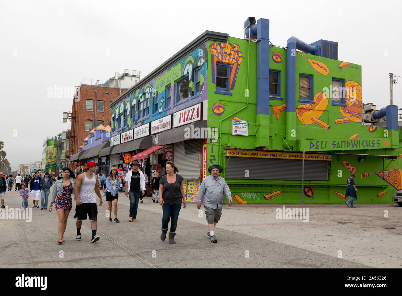 Venice, a beachfront district on the Westside of Los Angeles ...