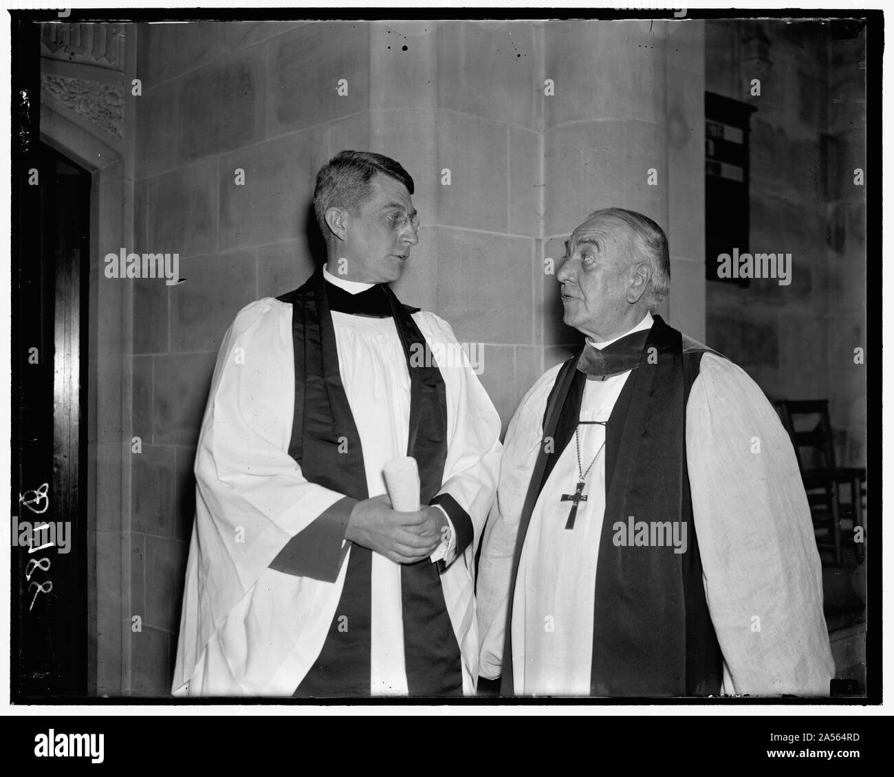 Very Rev. Noble C. Powell & Bishop James Freeman Stock Photo - Alamy