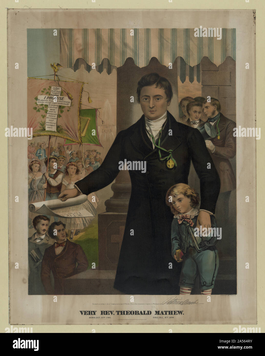 Very Rev. Theobald Mathew Stock Photo - Alamy