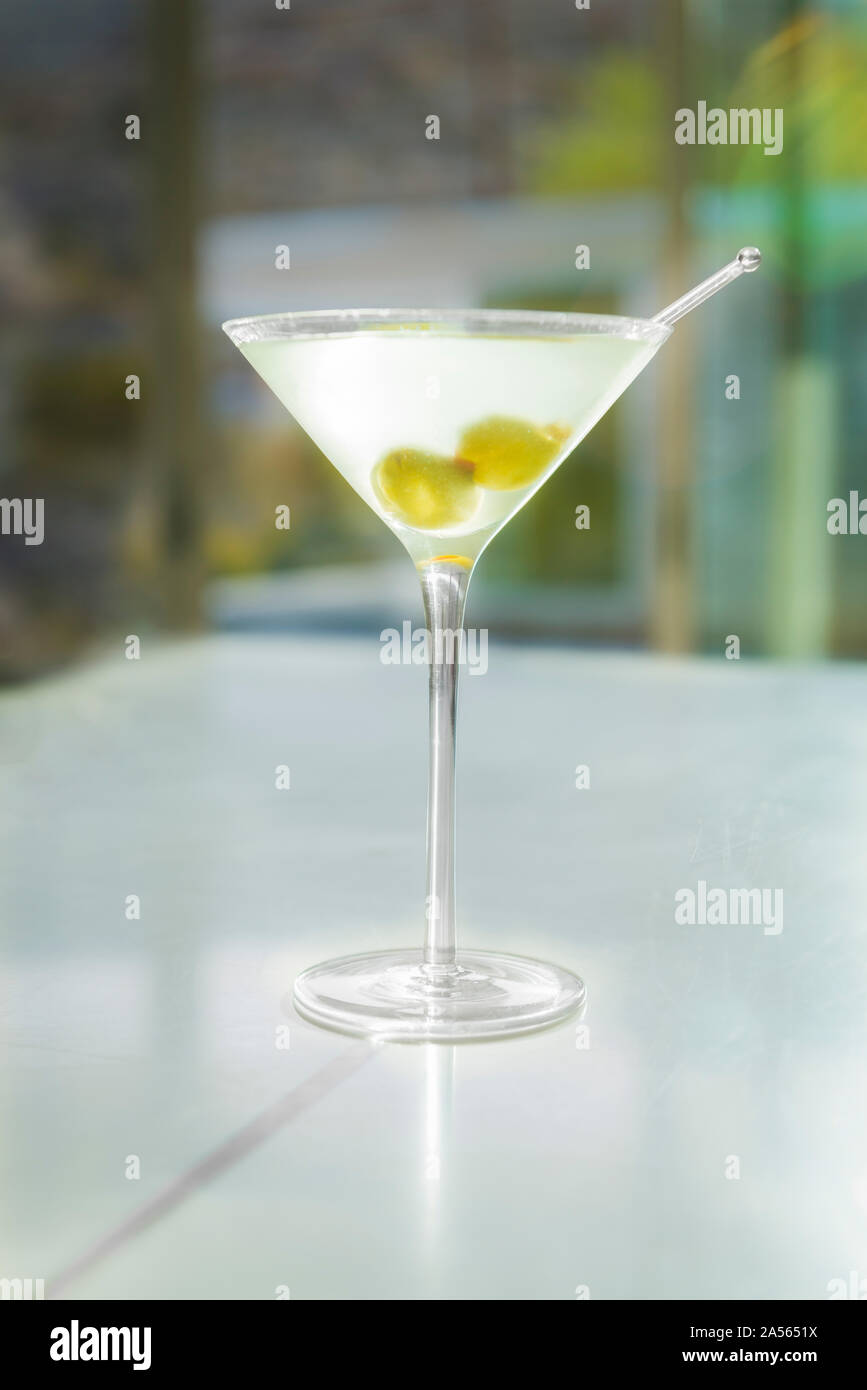 Martini ice in elegant hi-res stock photography and images - Alamy