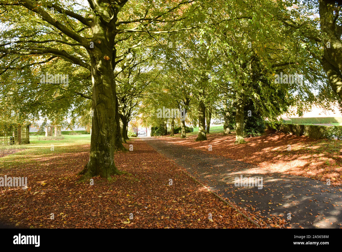 Penrith Castle walks UK Stock Photo - Alamy