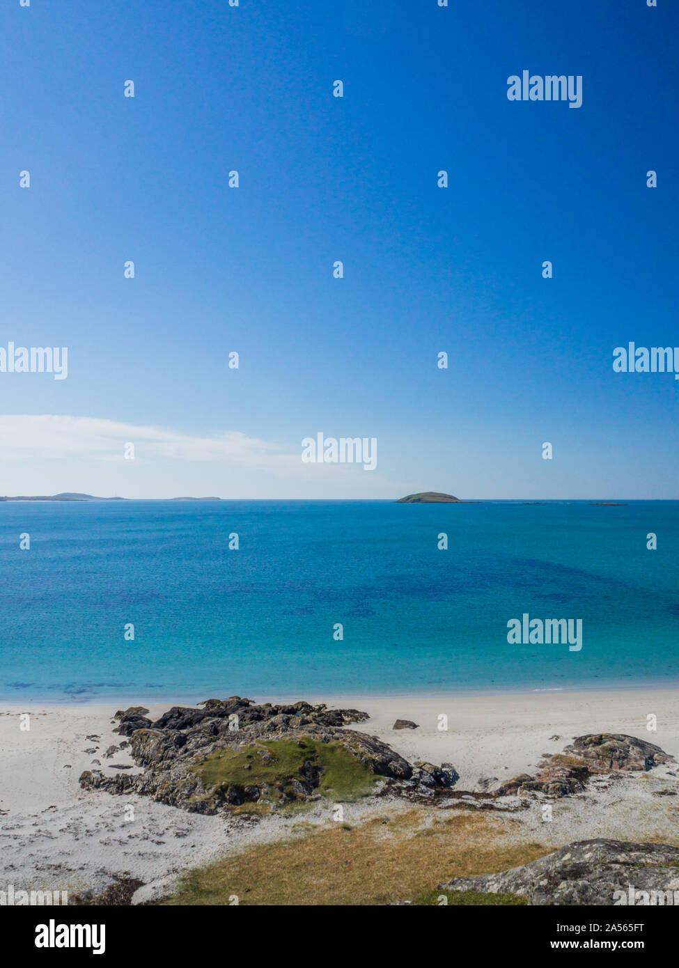 Bonnie Prince Charlie's beach on the Isle of Eriskay, Outer Hebrides ...