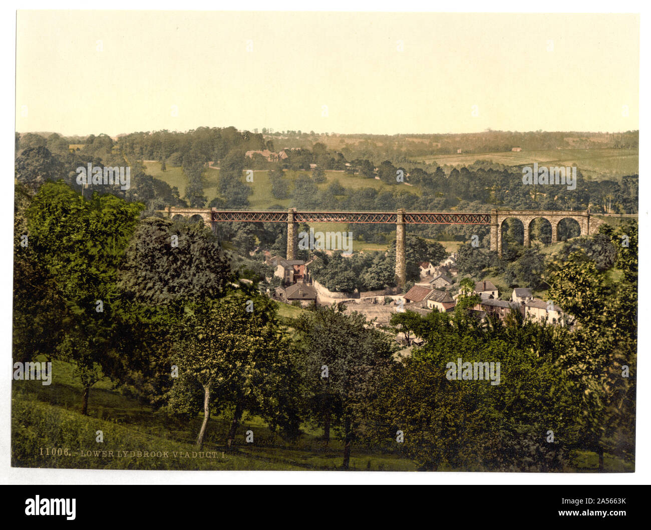 Viaduct, I., Lydbrook (Lower), England Stock Photo - Alamy
