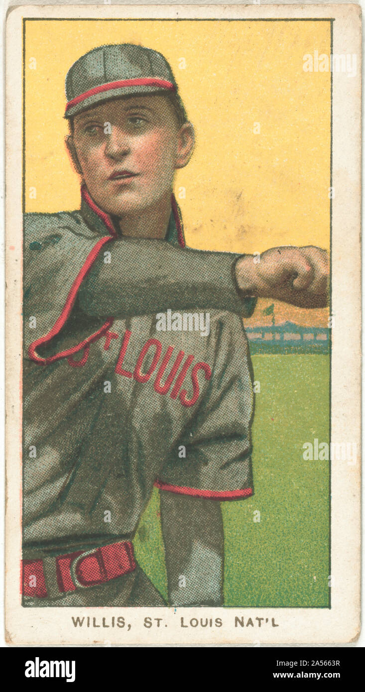 Vic Willis, St. Louis Cardinals, baseball card portrait Stock Photo - Alamy