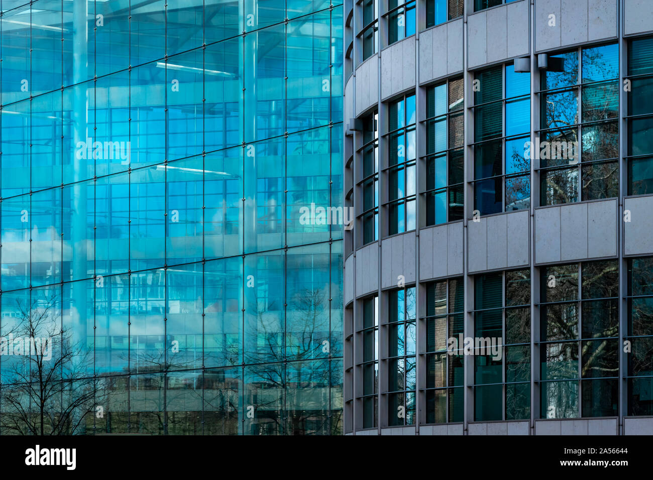 Modern Architecture in London,UK. Glass building Stock Photo - Alamy