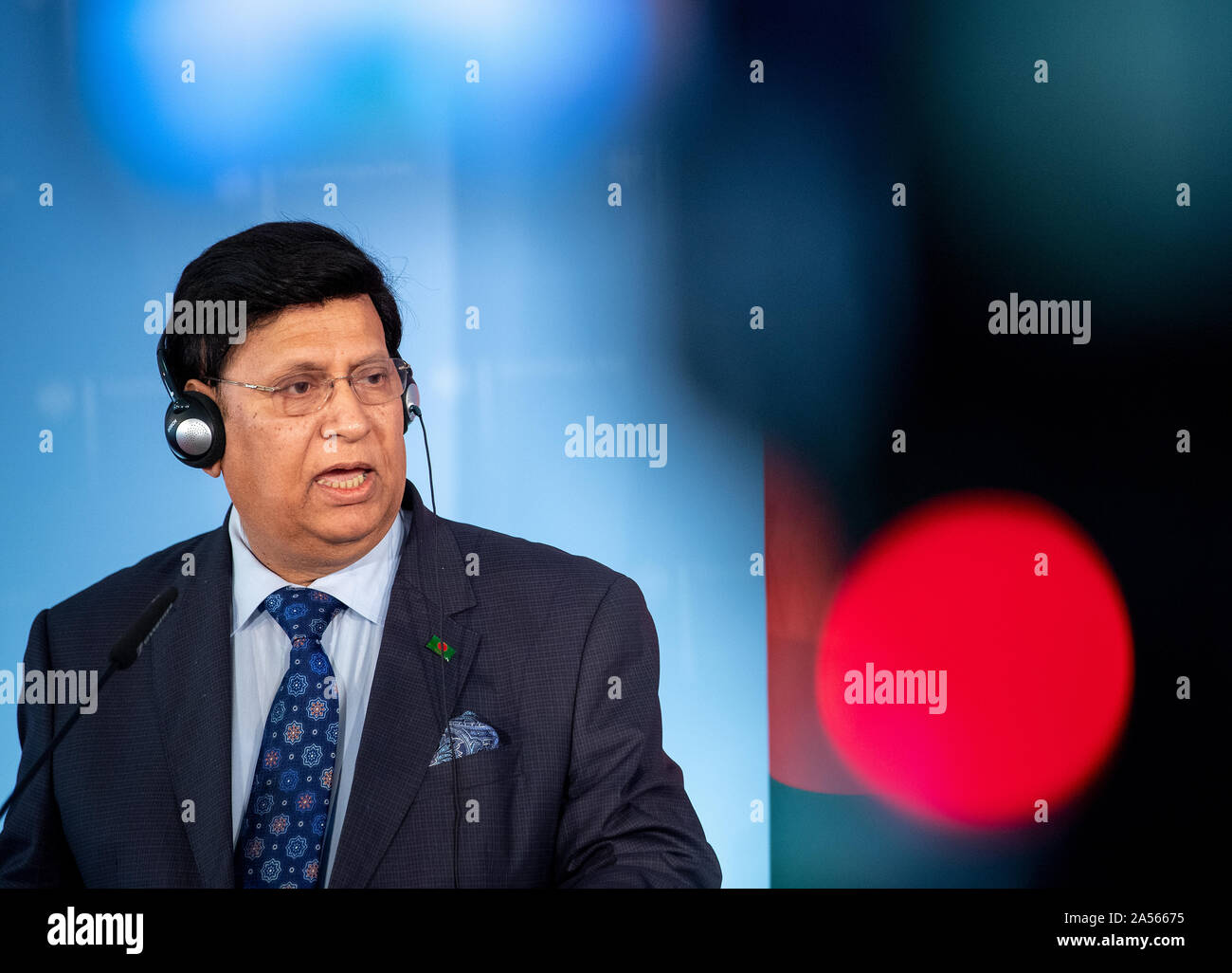 Berlin, Germany. 18th Oct, 2019. Abul Kalam Abdul Momen, Foreign ...