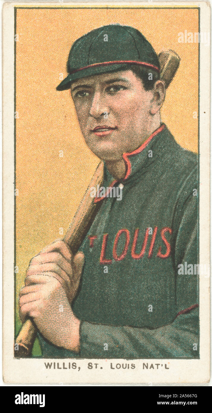 Vic Willis, St. Louis Cardinals, baseball card portrait Stock Photo - Alamy