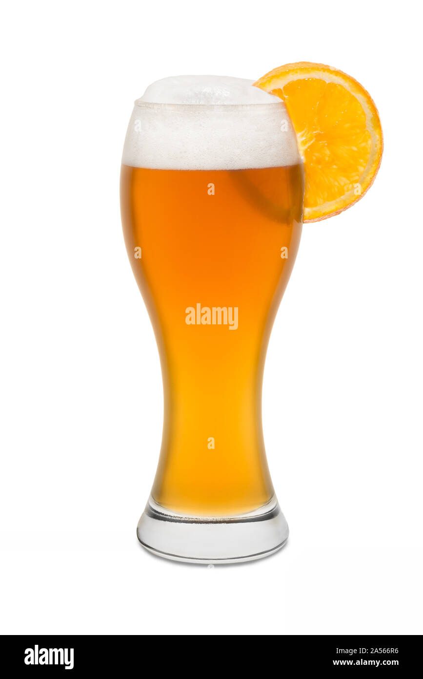 Beer with an orange slice hi-res stock photography and images - Alamy