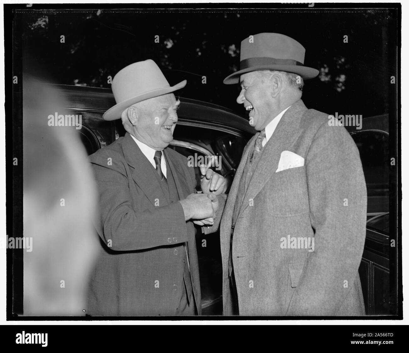 Vice President John N. Garner and unidentified Stock Photo - Alamy