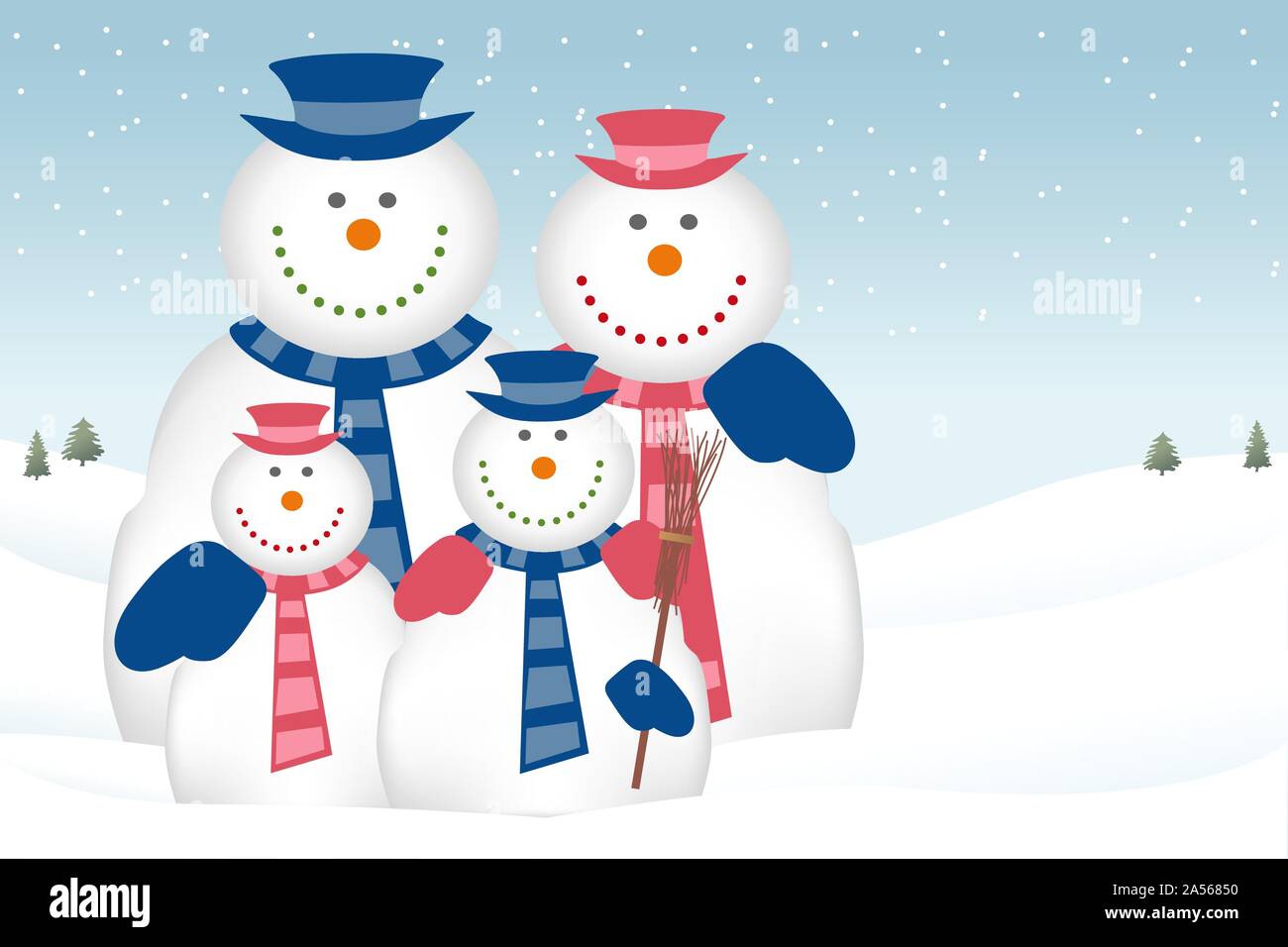 Cartoon family Stock Vector Images - Alamy