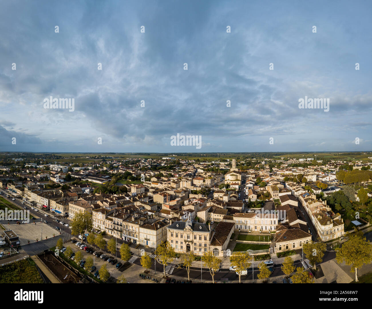 Gironde estuary aerial hi-res stock photography and images - Alamy