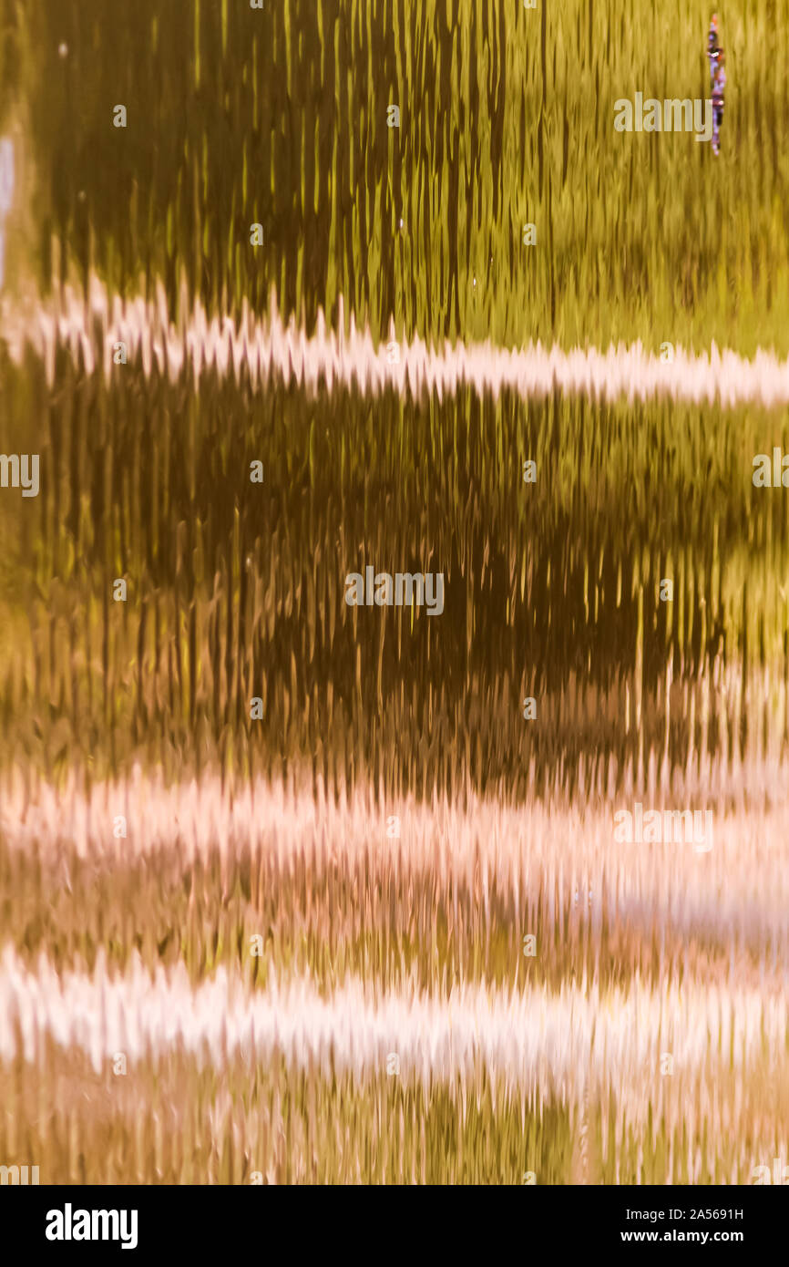 water surface reflection abstract art for background and wallpaper ...