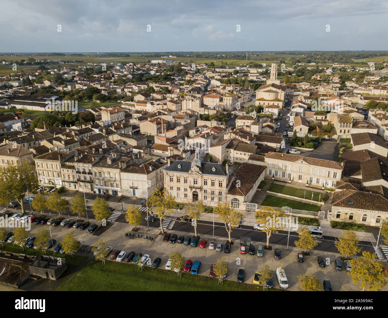 Gironde estuary aerial hi-res stock photography and images - Alamy