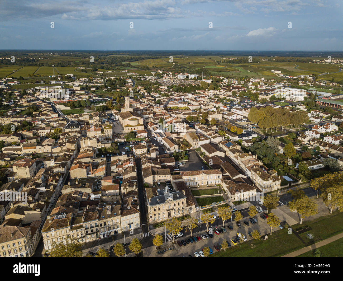 Pauillac aerial hi-res stock photography and images - Alamy