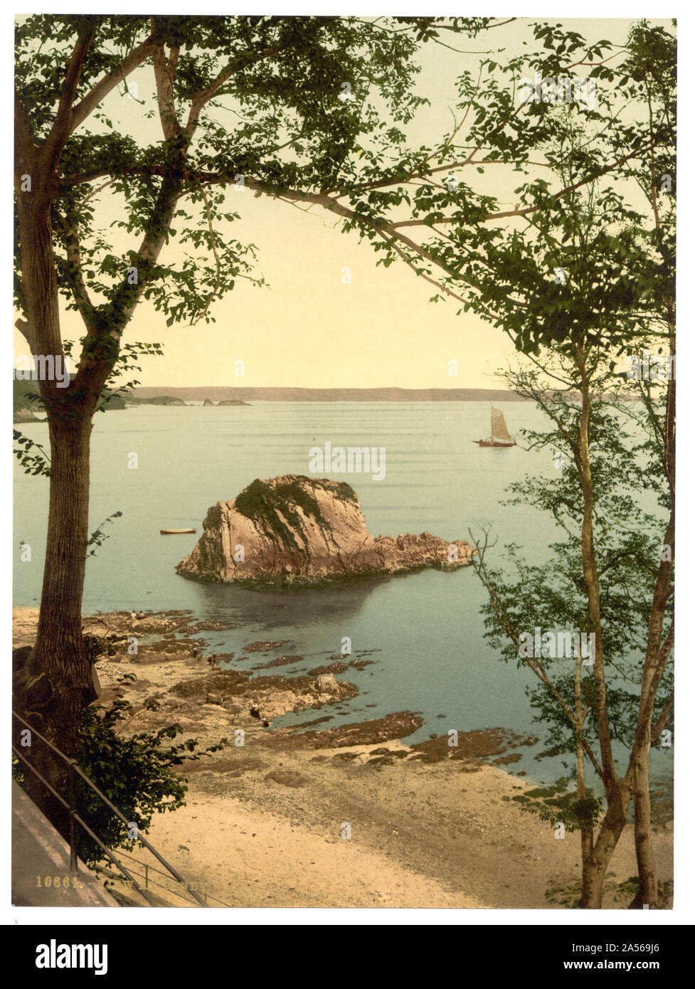 Panoramic view sea water Cut Out Stock Images & Pictures - Alamy