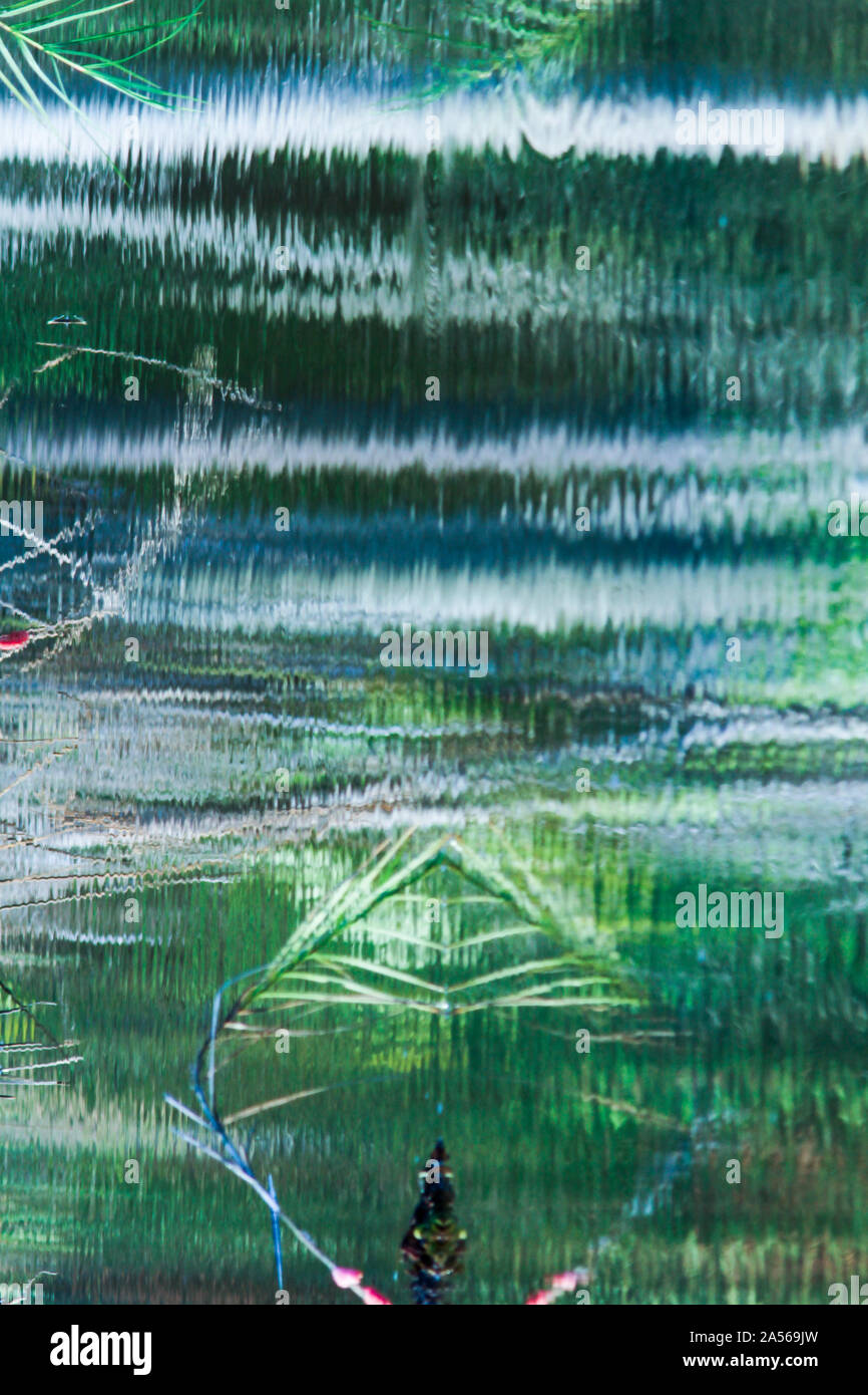 water surface reflection abstract art for background and wallpaper ...