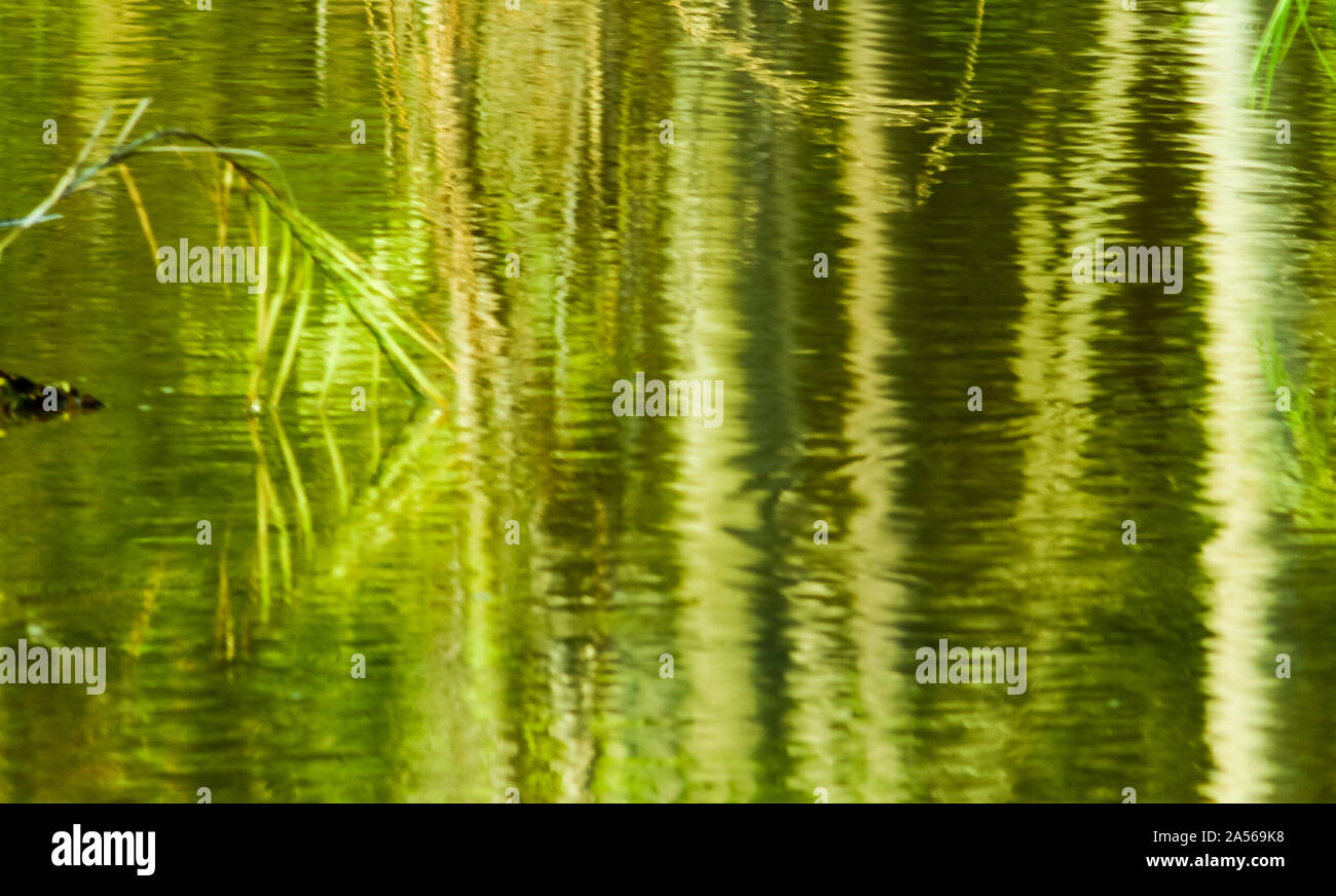 water surface reflection abstract art for background and wallpaper ...