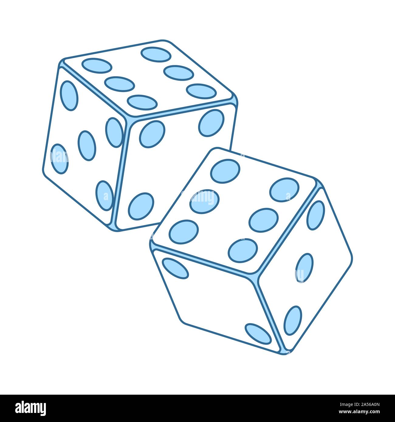 Cast dice Stock Vector Images - Alamy