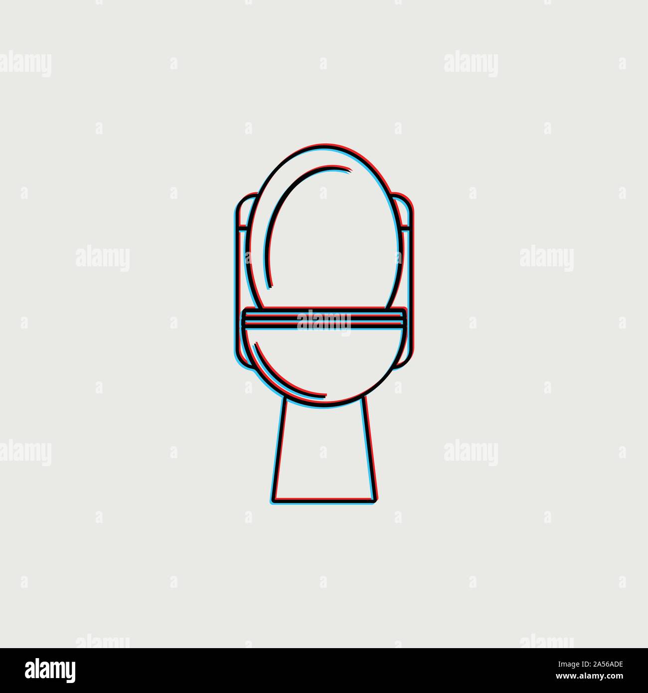 Toilet Vector Design Stock Vector Image & Art - Alamy