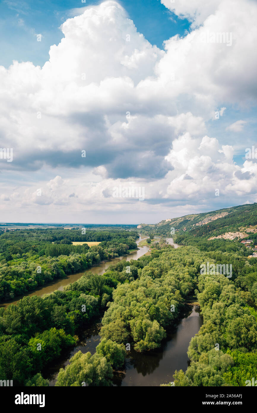 Devin castle panorama hi-res stock photography and images - Alamy