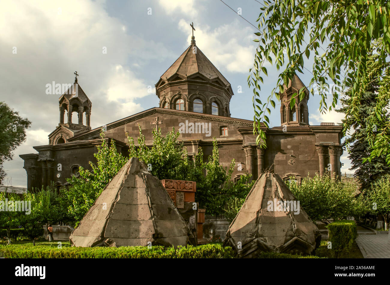 View of the facade of the Church "Seven Sorrows of the Blessed Virgin ...