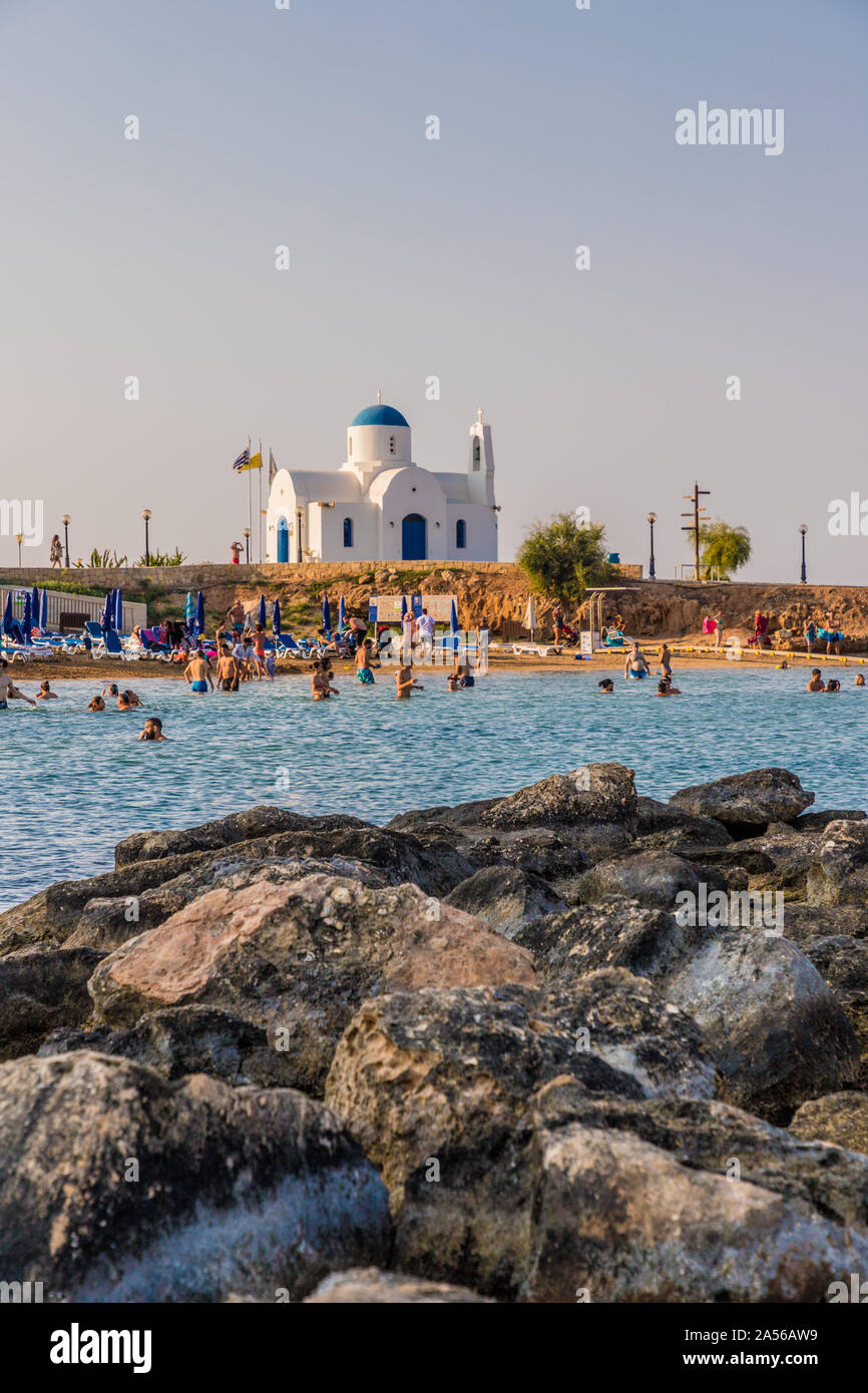 A typical view in Paralimni Cyprus Stock Photo - Alamy