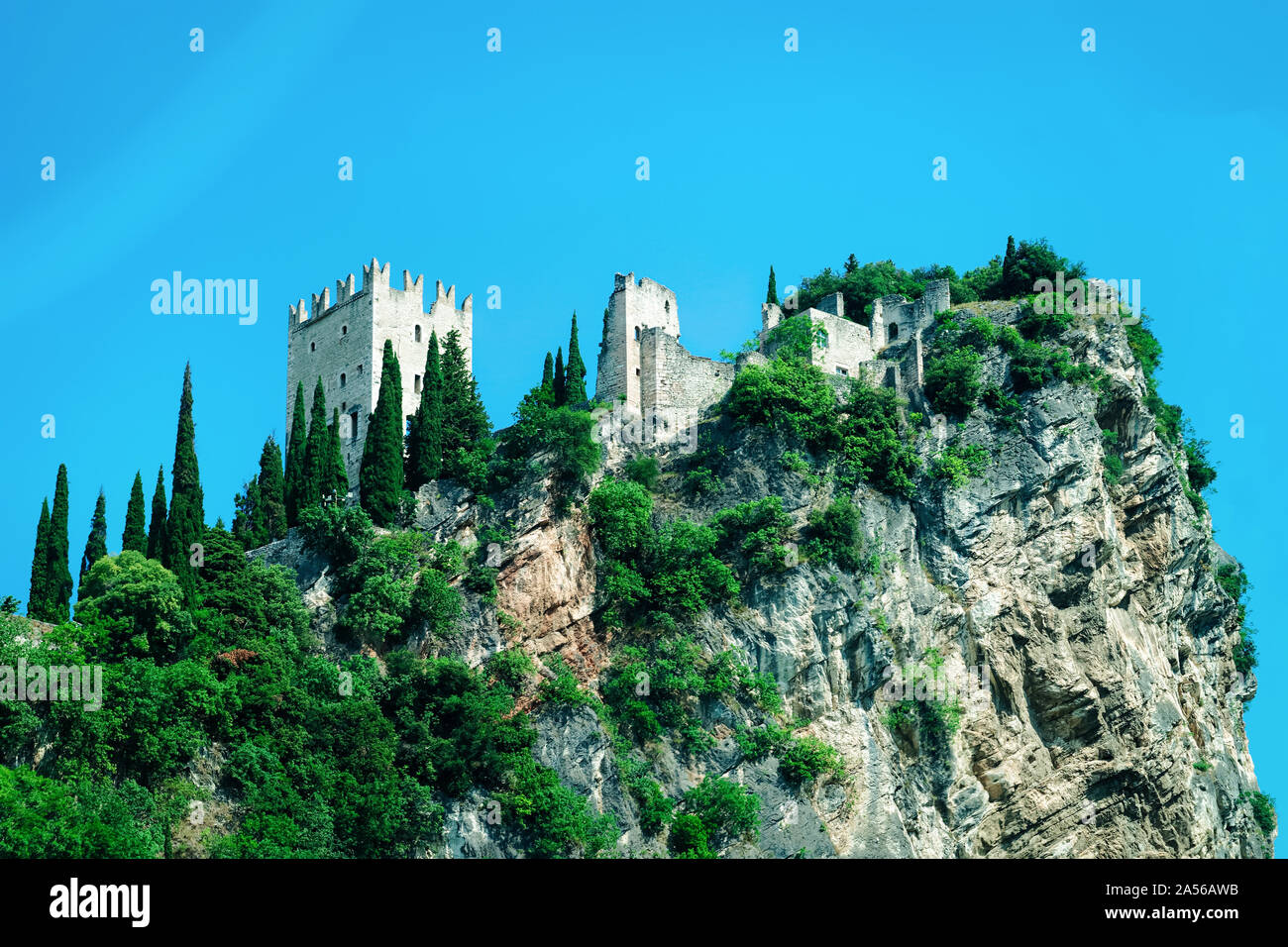 Castello di arco castle hi-res stock photography and images - Alamy