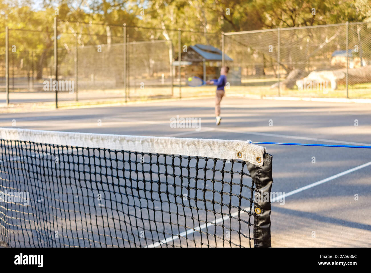 Corner of tennis court hi-res stock photography and images - Alamy