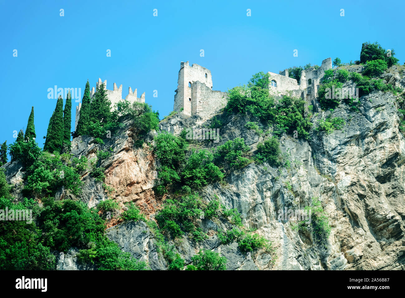 Castello di arco castle hi-res stock photography and images - Alamy