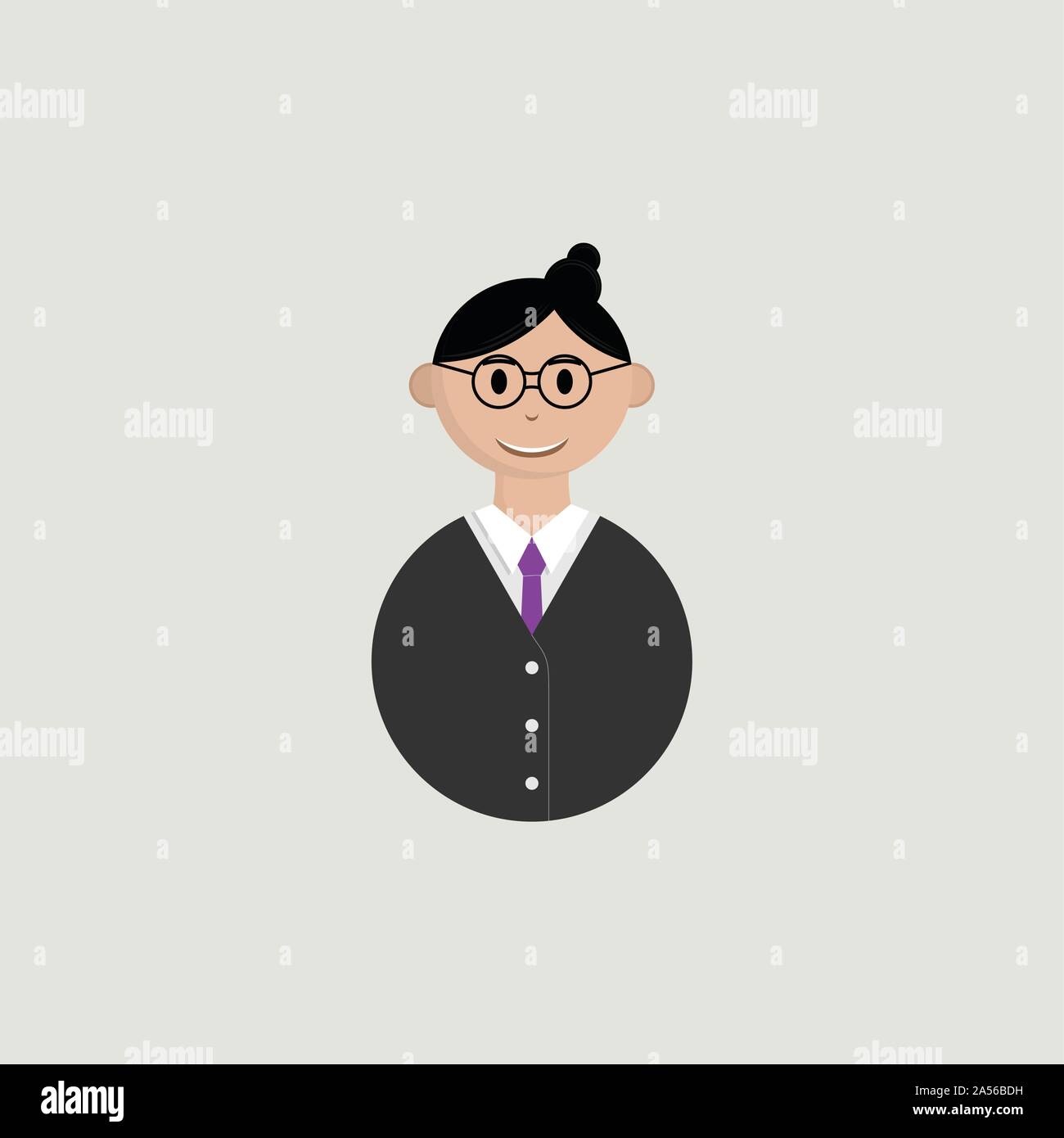 Young woman on board Stock Vector Images - Alamy