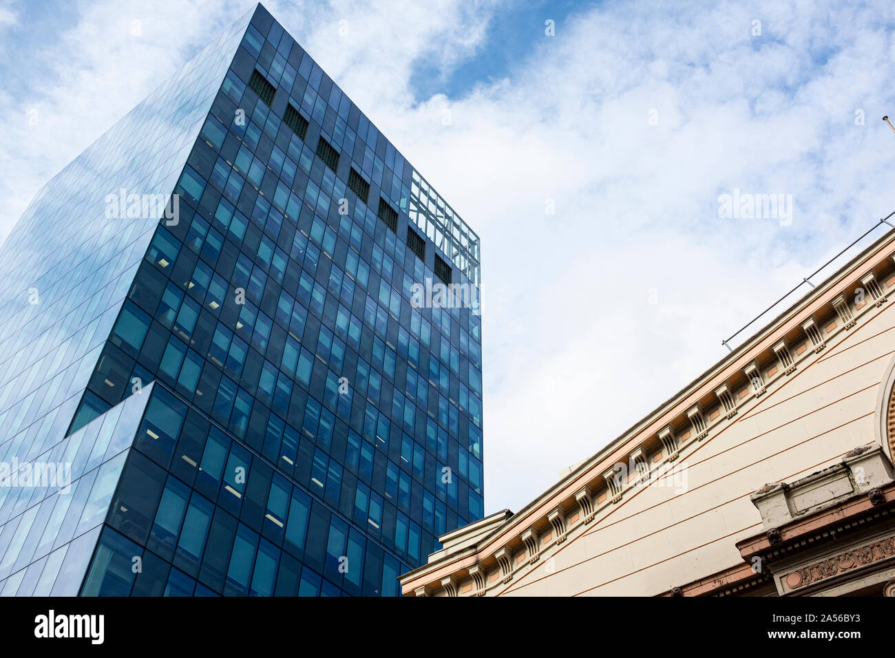 No.1 Spinningfields office block and Manchester Opera House ...