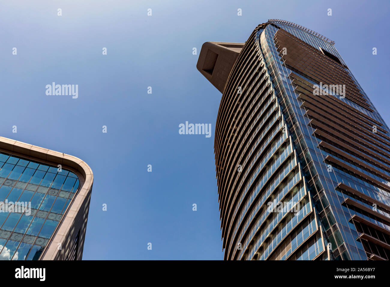 New & modern Vattanac Capital bank building, including an indoor mall ...