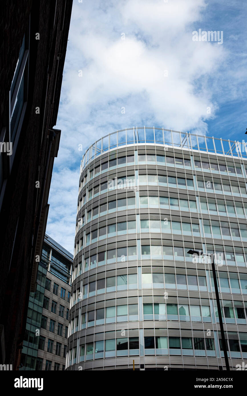 Spinningfields office block from Quay Street, Manchester, UK Stock ...