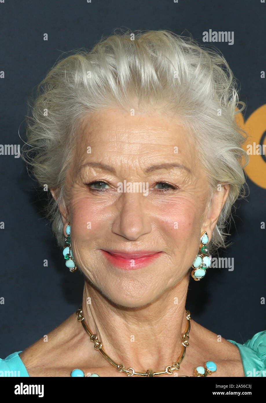 Westwood, California, USA. 17th Oct, 2019. Helen Mirren. HBO's Limited ...