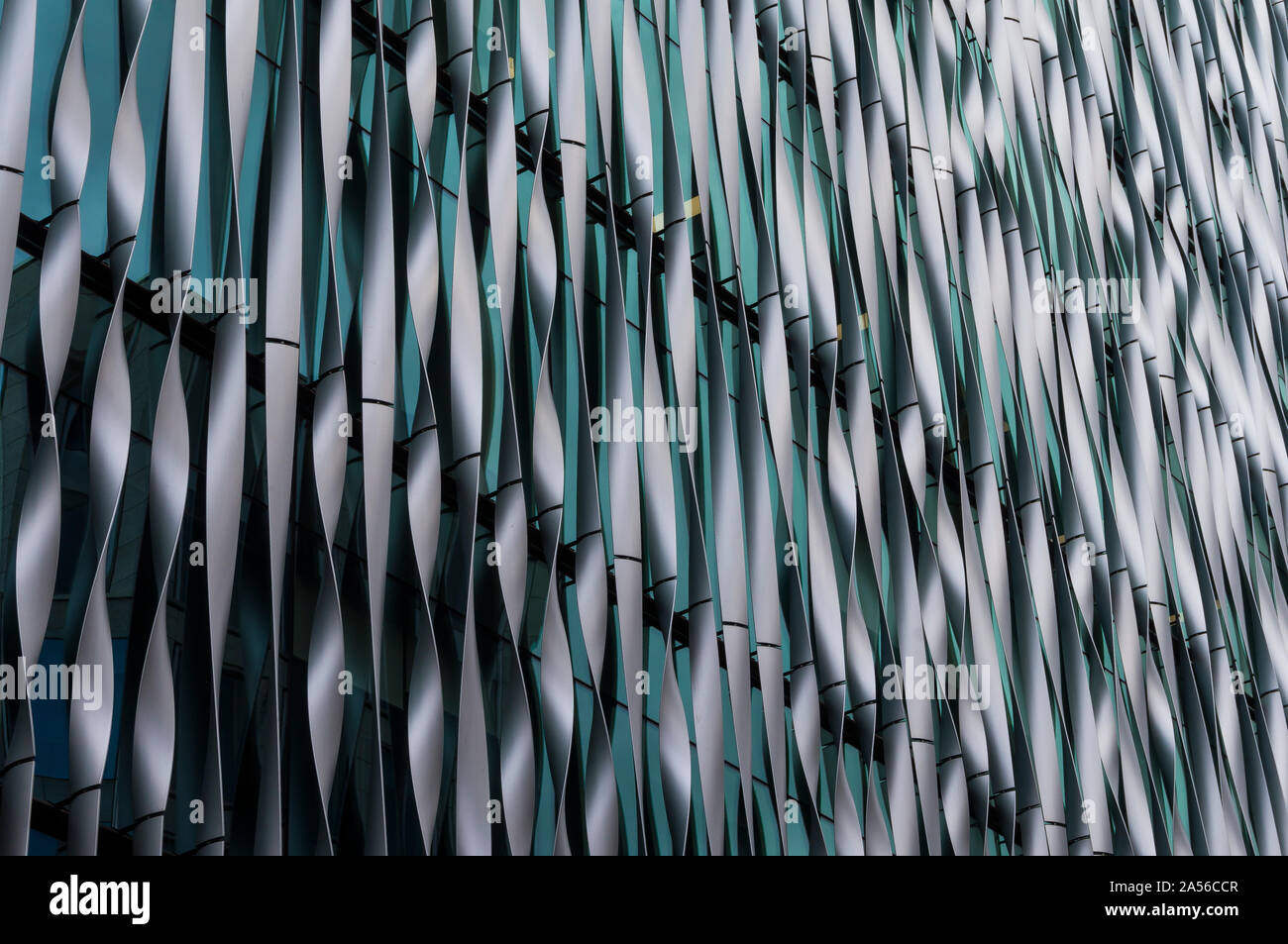 Geometry pattern of modern architecture. Abstract Glass and steel ...