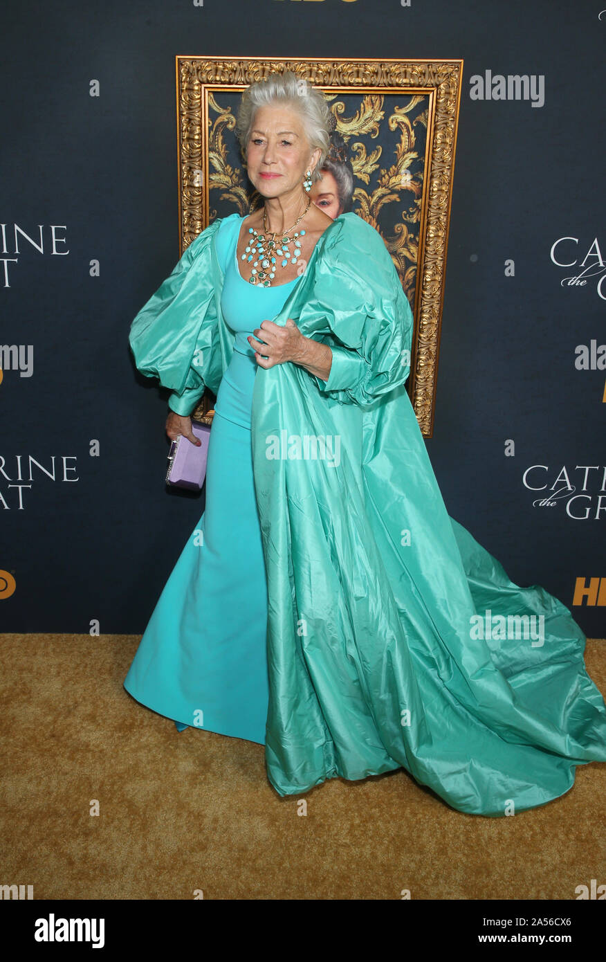 Westwood, California, USA. 17th Oct, 2019. Helen Mirren. HBO's Limited ...