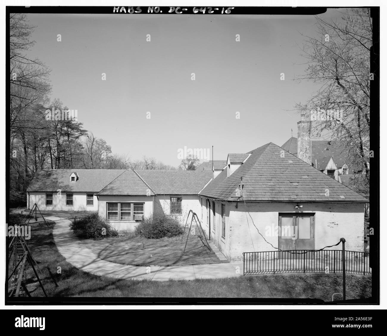 View northeast, East Wing (Wing 1 Stock Photo - Alamy