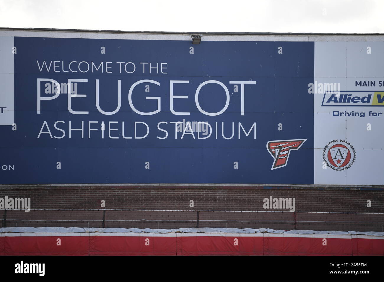 Ashfield Stadium Glasgow . 14th October 2018 Stock Photo - Alamy