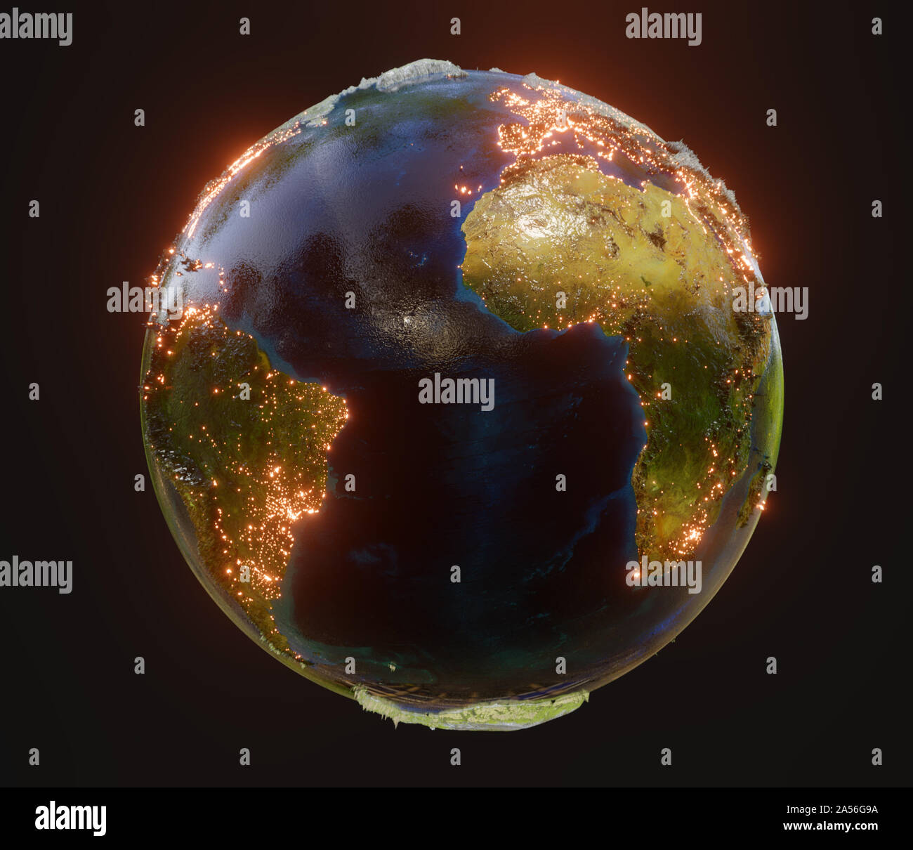 Planet Earth - Elements of this Image Furnished By NASA. 3D ...