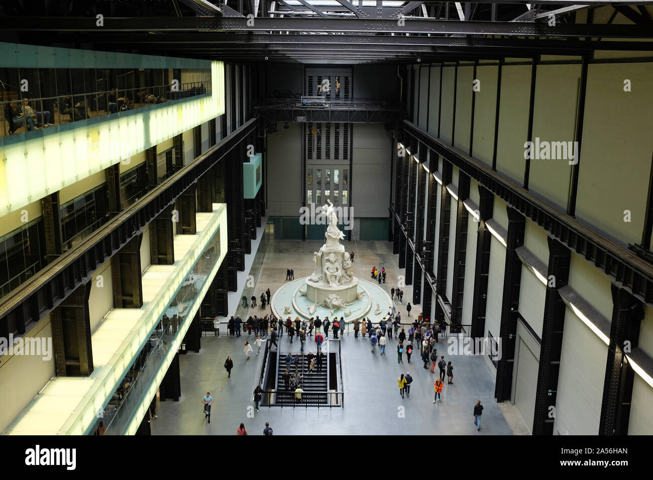 Turbine Hall at Tate Modern in London, England Stock Photo - Alamy